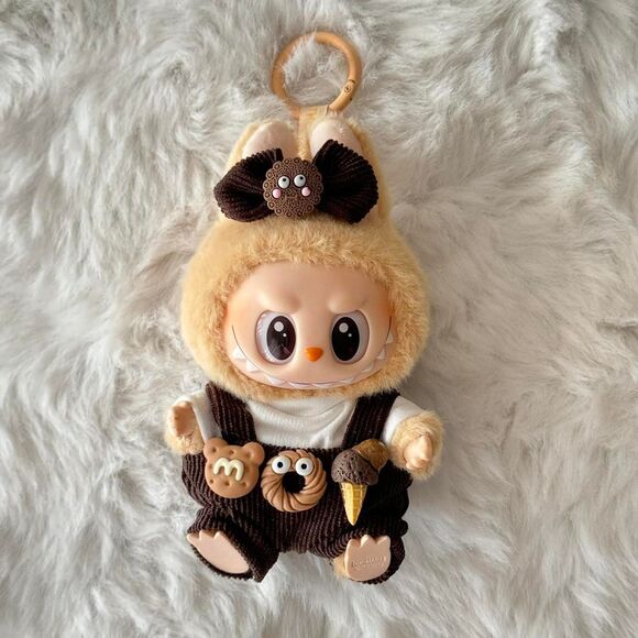 Toys | Labubu Clothes Labubu Outfit Corduroy Chocolate Dessert Outfits3 ...
